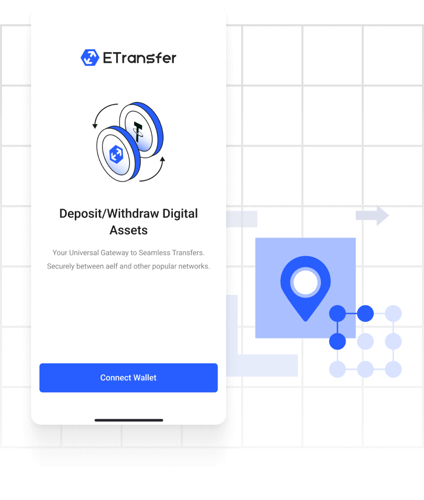 ETransfer - Cross-chain bridge for Web3 assets transfer. aelf's ecosystem.